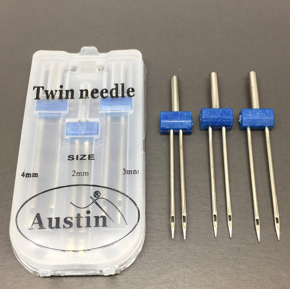 Twin Needle Pack Size 2mm, 3mm, 4mm. – Sewing Machine Accessories