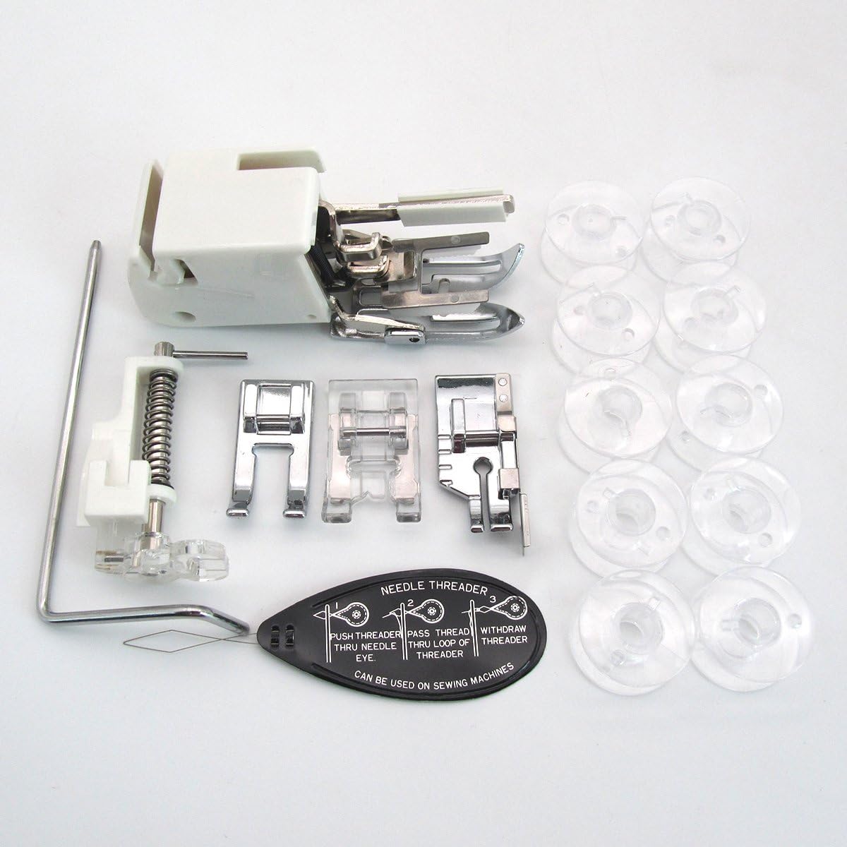 Low Shank Walking Foot,Free Motion Darning Foot Kit – Sewing Machine ...
