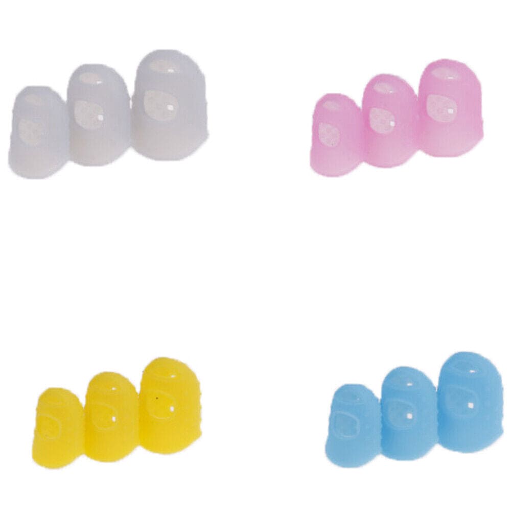 Silicone Finger Guard Anti Slip Fingertip, 10 Pack Ramdom Colours ...