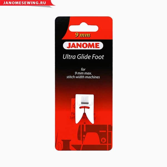 Janome Ultra Glide foot Category D 202-091-000 for 9mm max. stitch wid ...